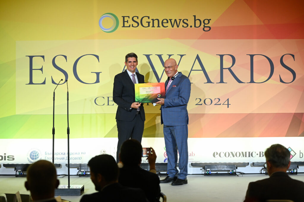 SOF Connect триумфира сред големите победители на "ESG AWARDS 2024 ...